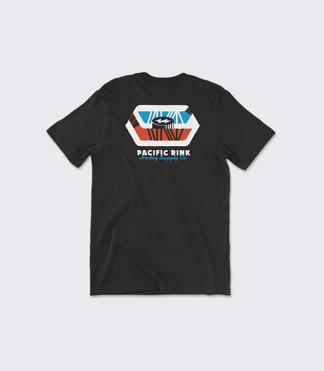 Puck Drop Tee | Black – Pacific Rink